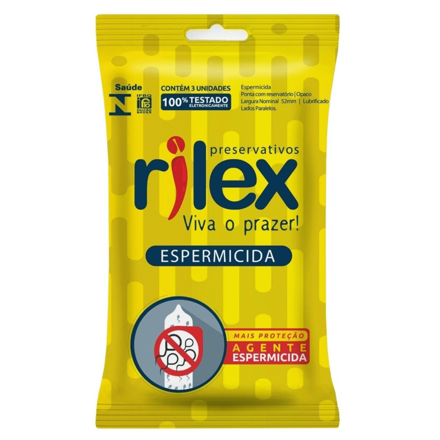 Preservativo Rilex Espermicida