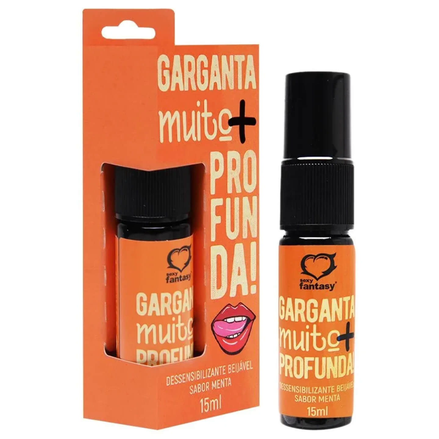 Spray Garganta Muito + Profunda Menta Sexy Fantasy